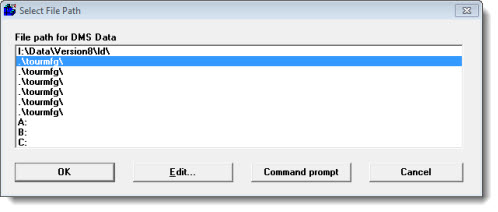 Changing file paths